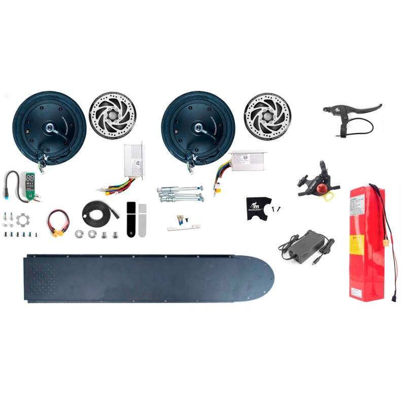 Añade un segundo motor de 500w a tu patinete eléctrico. Modelo Monorim ...